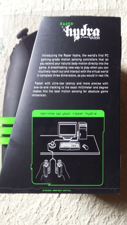 Razer Hydra Motion Controllers Set (Neu und originalverpackt) in ...