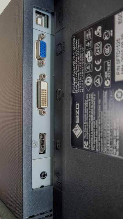EIZO FlexScan S2433W (Gebraucht) in Glattfelden für CHF 1 – nur ...