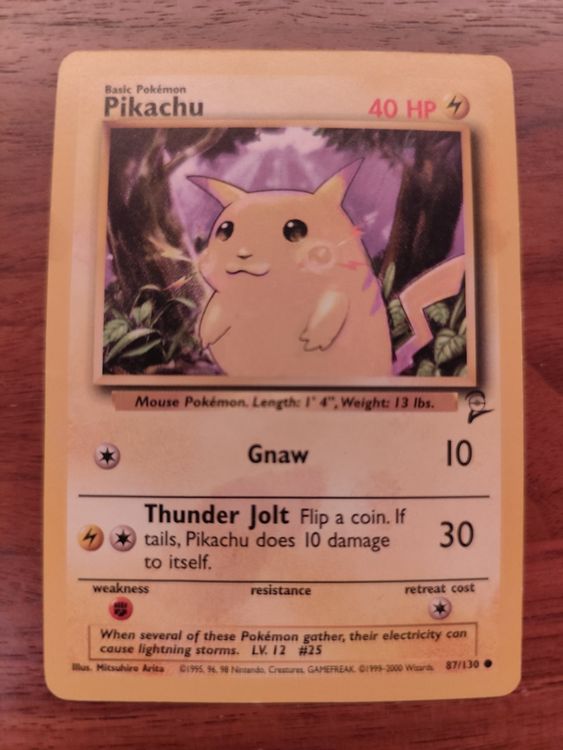Pokemon Pikachu Base Set 2 (Neu (gemäss Beschreibung)) in Winterthur ...