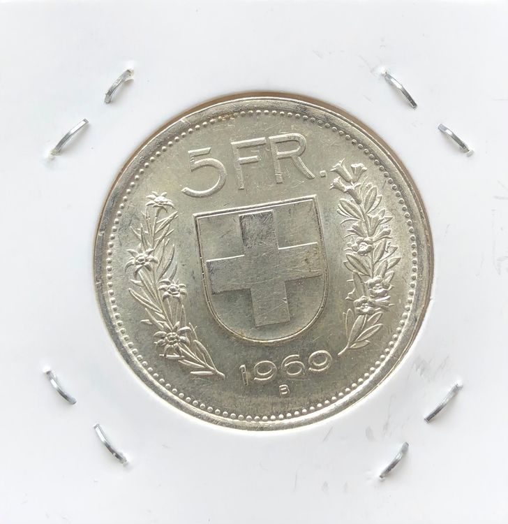 5 Francs Suisse 1969 Argent | Kaufen auf Ricardo