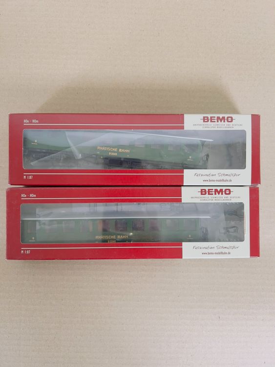 2x Bemo 3235 Nostalgie-Plattformwagen (Gebraucht) in Schlieren für CHF 95 – mit Lieferung auf ...