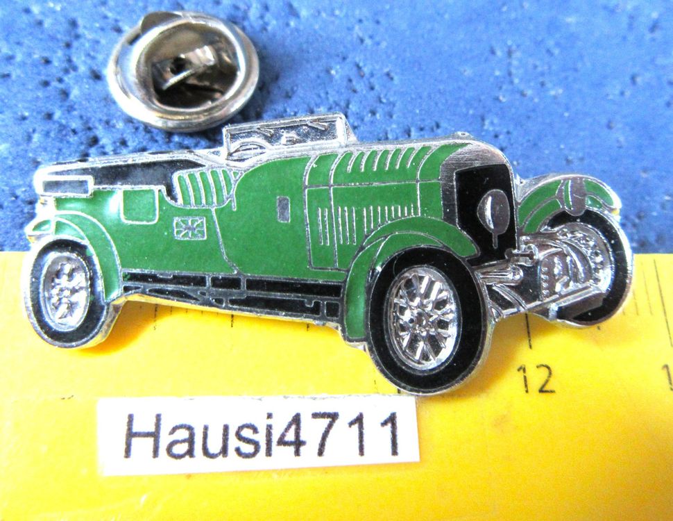 AUTO PIN BRITISH OLDTIMER-CAR GREEN CABRIOLET | Kaufen auf Ricardo