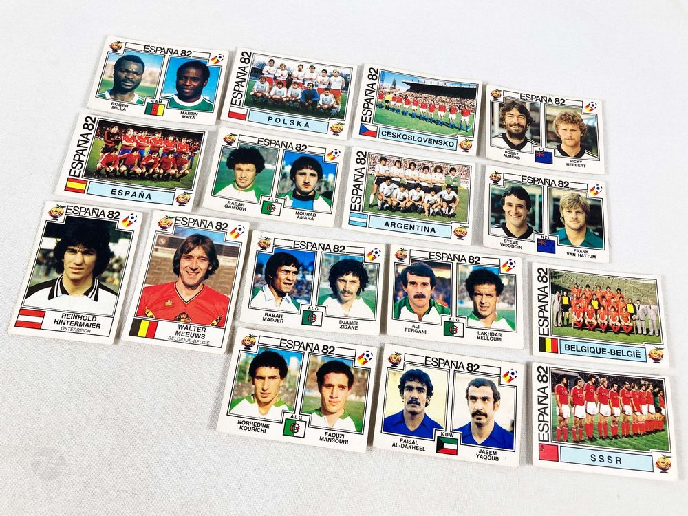 ESPANA 82 WM Panini Sticker Mix 1982 Fussball Football (Gebraucht) in ...