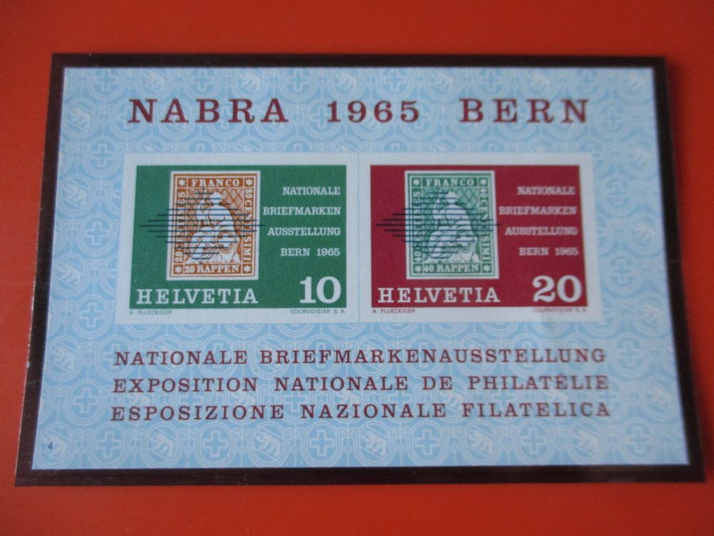 Briefmarke NABRA 1965 | Kaufen auf Ricardo