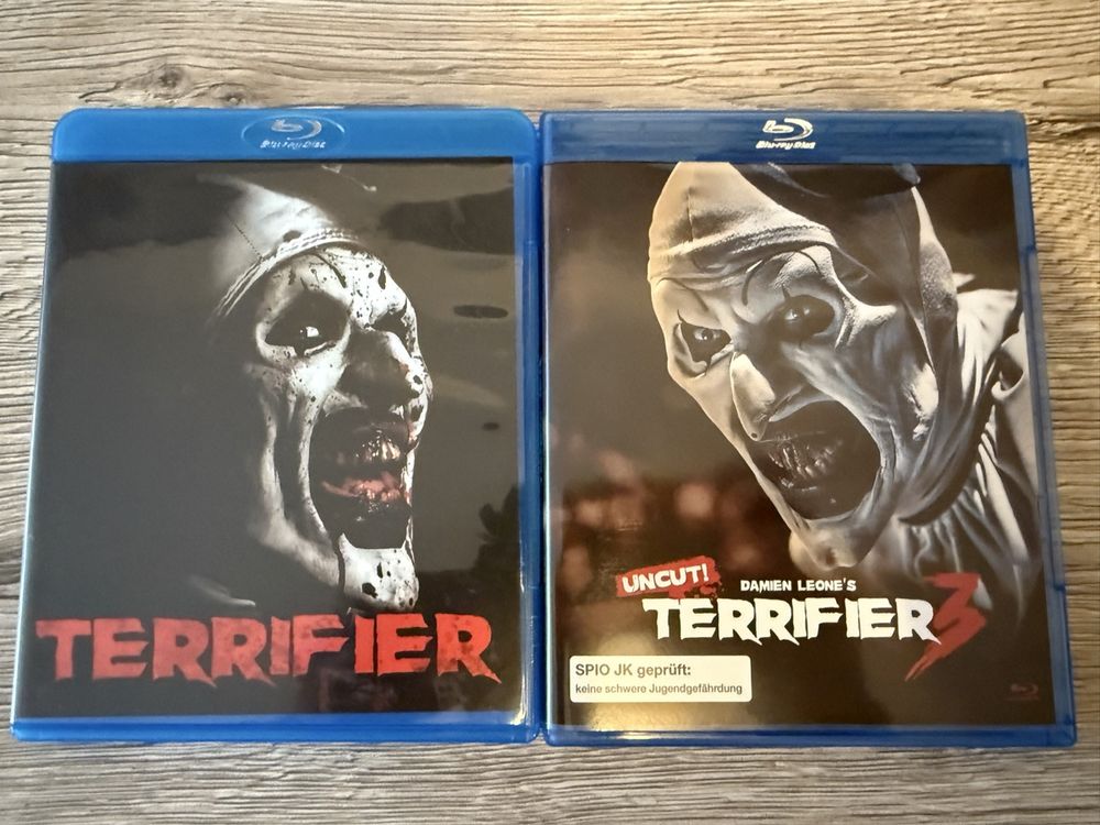 Terrifier 1 + 3 Uncut Blu Ray (Neu (gemäss Beschreibung)) in Willisau ...