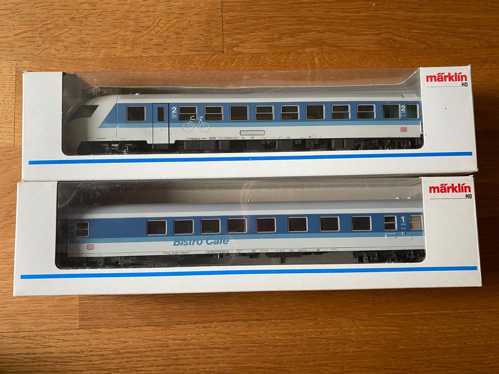 Märklin 43300 + 4384 DB IR Steuerwagen + Bistro H0 WS | Acheter sur Ricardo