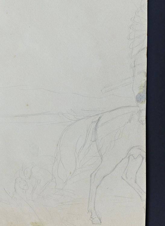 Antikes Aquarell von Friedrich Rudolf Kurz (1818-1871) (Gebraucht) in ...