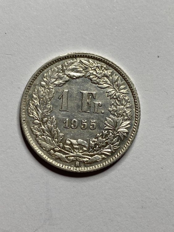 1Fr. Silber Schweiz 1955 -vz | Kaufen auf Ricardo