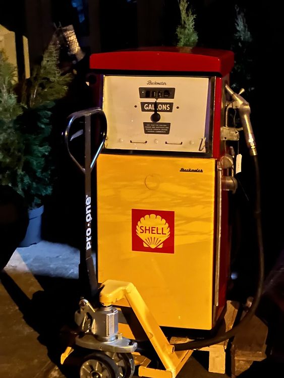 POMPE à ESSENCE SHELL Beckmeter - Circa 1969 (Gebraucht) in Vouvry für ...