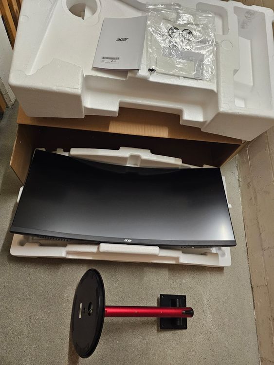 Acer Nitro 34 Zoll Curved Monitor mit OVP (Neu (gemäss Beschreibung ...