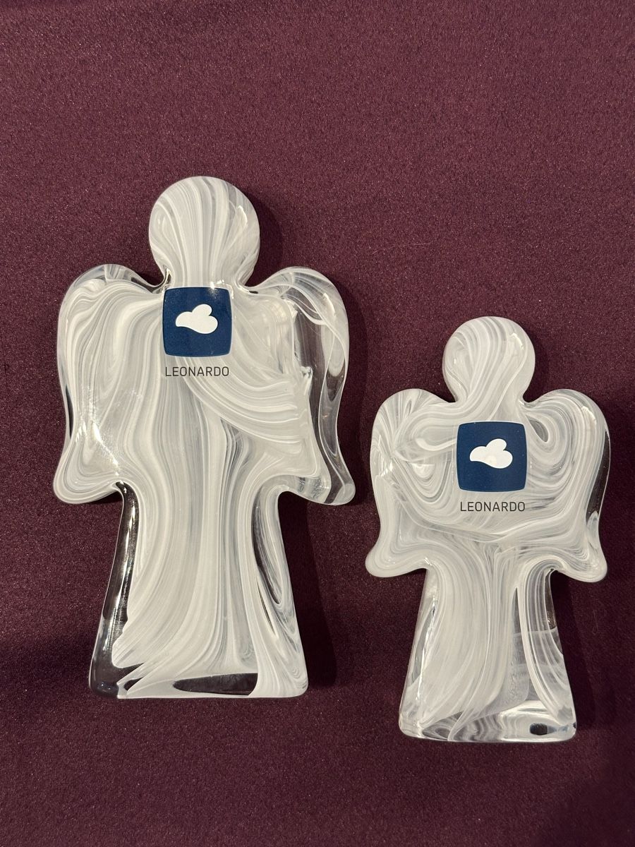 Engel aus Glas von Leonardo, 2er Set🎄💫 (Neu (gemäss Beschreibung)) in ...