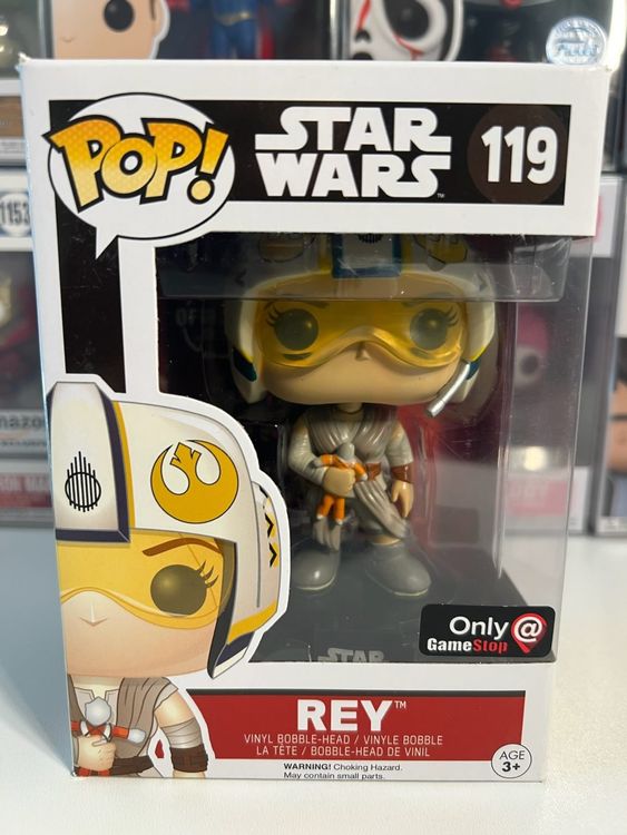 Funko POP! Star Wars Rey (X-Wing Helmet) Edition Limitée (Neuf avec ...