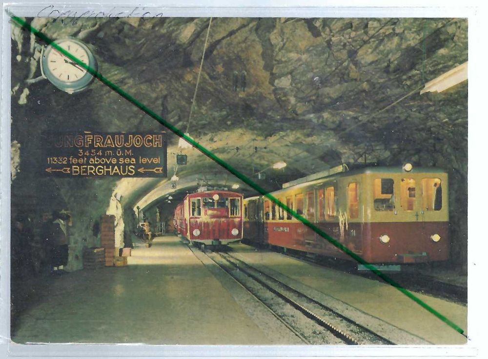 Jungfraujoch. Bahnhof. Jungfraubahn. (Gebraucht) in Horw für CHF 9 – mit Lieferung auf Ricardo ...