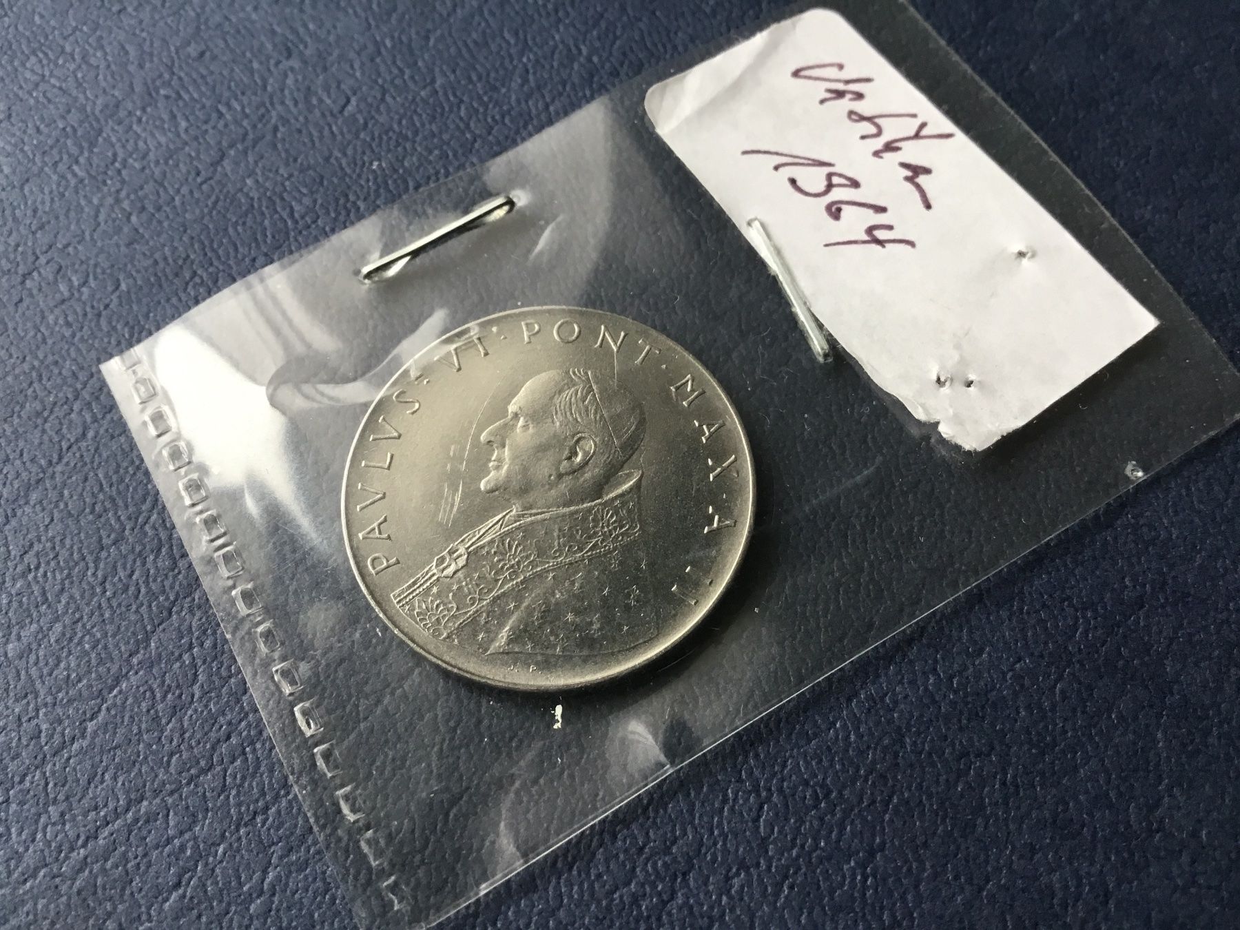 Vatikan 100 Lire 1964 Gedenkmünzen Papst Paulus VI (Gebraucht) in St ...