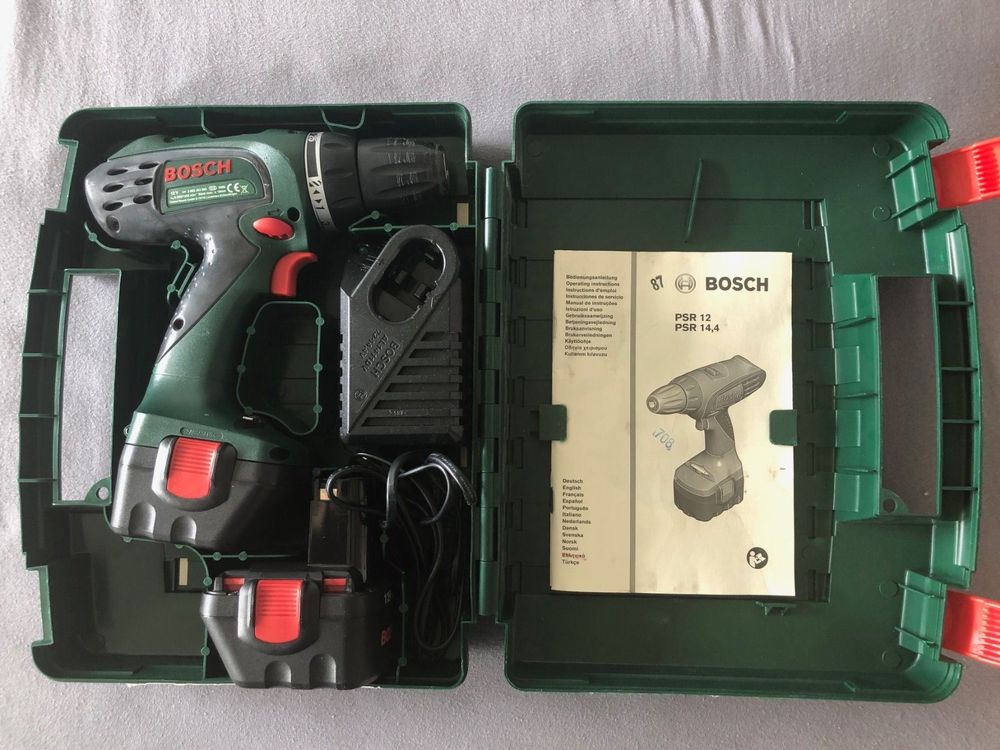 Bosch Akkuschrauber PSR12 (Gebraucht) in Nänikon für CHF 55 – mit ...