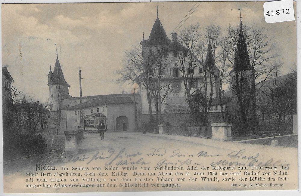 Nidau - Schloss (Gebraucht) in Ettingen für CHF 4 – mit Lieferung auf Ricardo kaufen