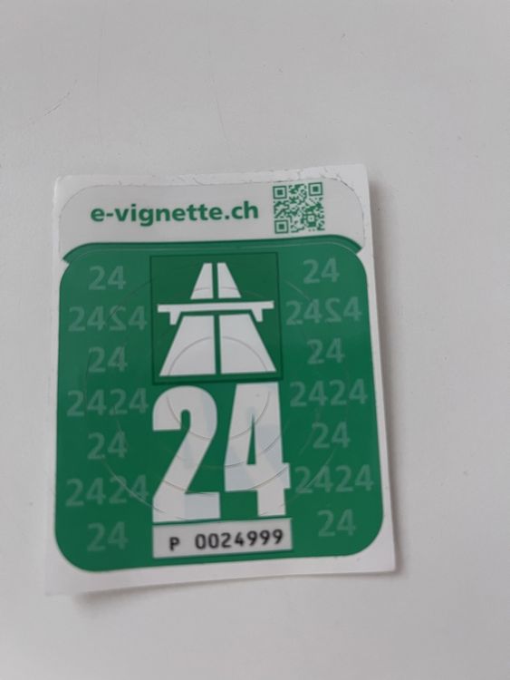 Vignette autoroute Suisse 2024 (Neu und originalverpackt) in Territet für CHF 25 – mit Lieferung ...