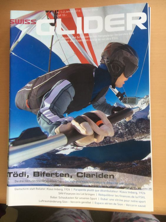 Glider Magazine 2016 (Gebraucht) in Schindellegi für CHF 8 – mit ...