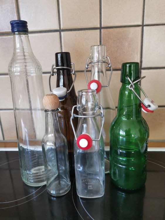 Lot de bouteilles avec bouchon mécanique - 7 bouteilles ! (Gebraucht ...