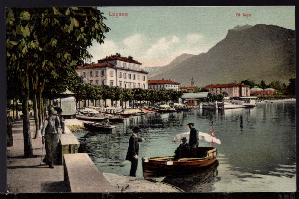 Lugano 26.IV. 07 Ruderboot belebt | Kaufen auf Ricardo