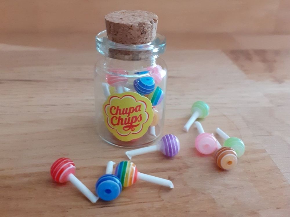 Chupa Chups, Lollipops Verkaufsladen Setzkasten Puppenhaus (Neu (gemäss ...