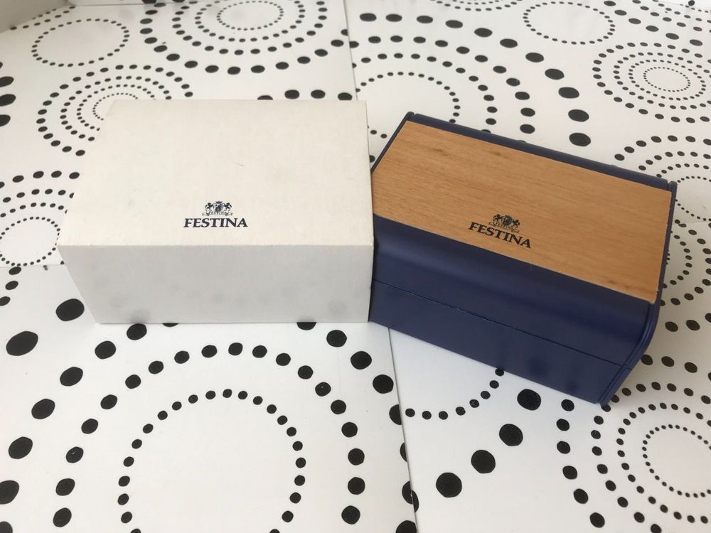 FESTINA ORIGINAL - WATCH BOX ECRIN SCHACHTEL !!! (Neu (gemäss ...