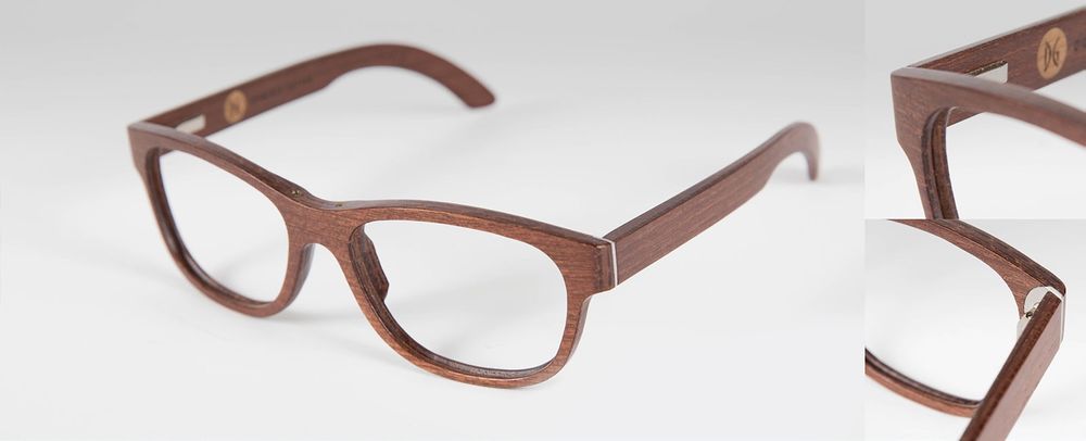 Dominik Gasser Holzbrille, braun | Kaufen auf Ricardo