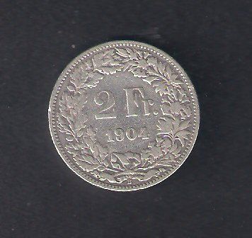 CH 2 FR. 1904 SILBER Gebraucht | Kaufen auf Ricardo