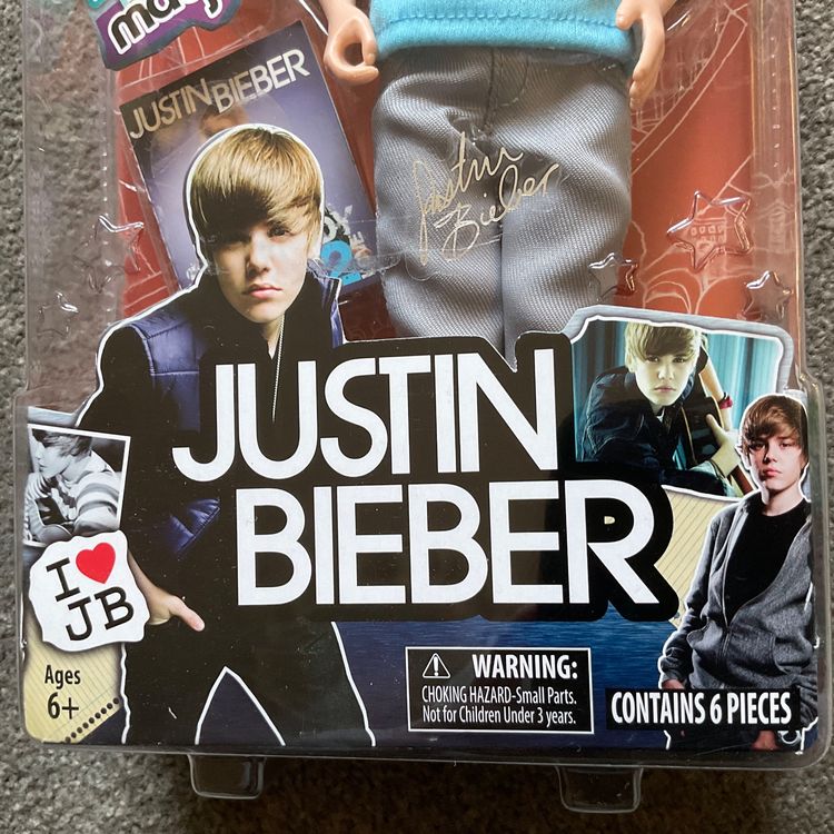🔵 Justin Bieber Puppe – JB Street Style Collection – 2010 (Neu (gemäss ...