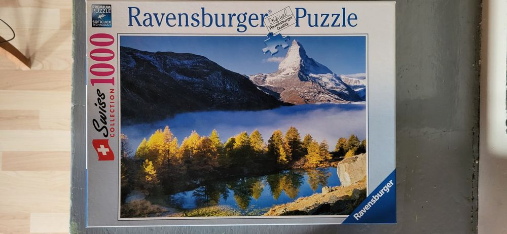 Puzzle 1000 Teile Ravensburger Swiss Collection (Gebraucht) in Obstalden für CHF 3 – mit ...