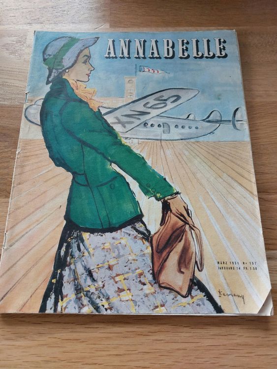 Magazin Annabelle von März 1951 (Gebraucht) in Rüegsauschachen für CHF ...