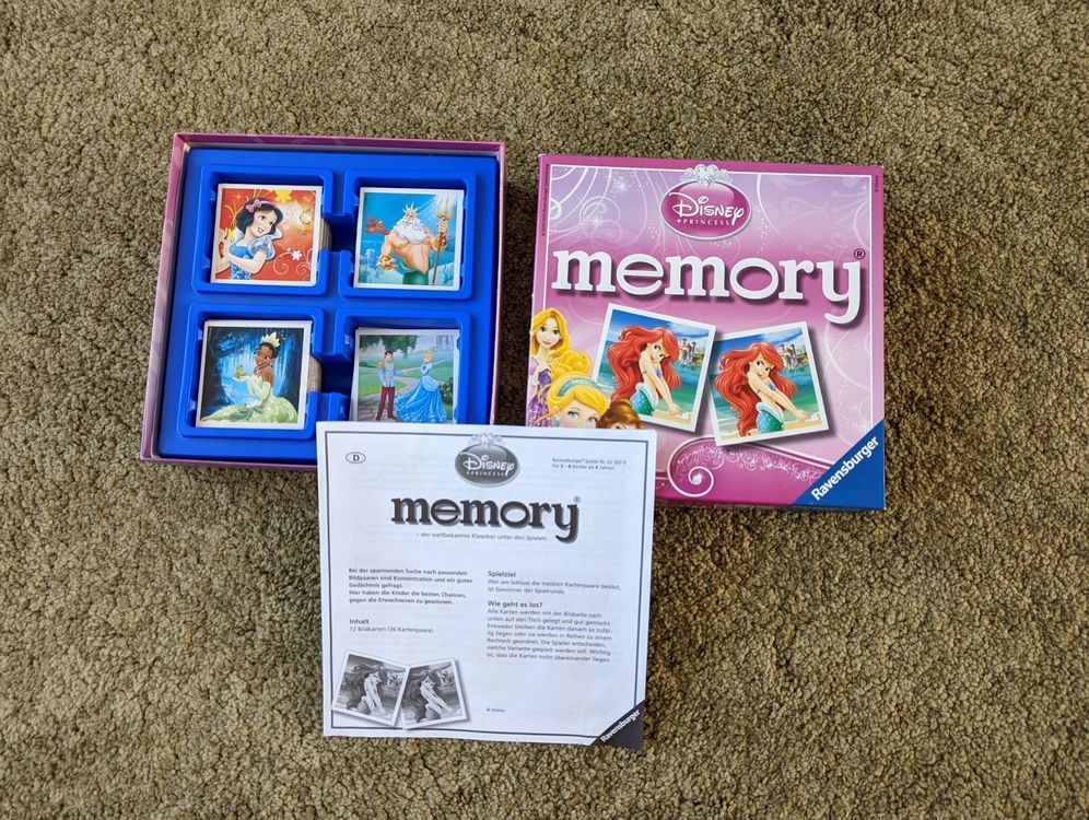 Memory Princess Disney | Kaufen auf Ricardo