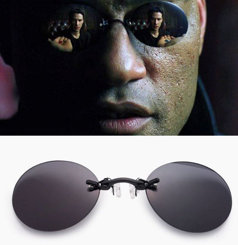 Matrix Morpheus Sonnenbrille Zwicker (Neu und originalverpackt) in ...