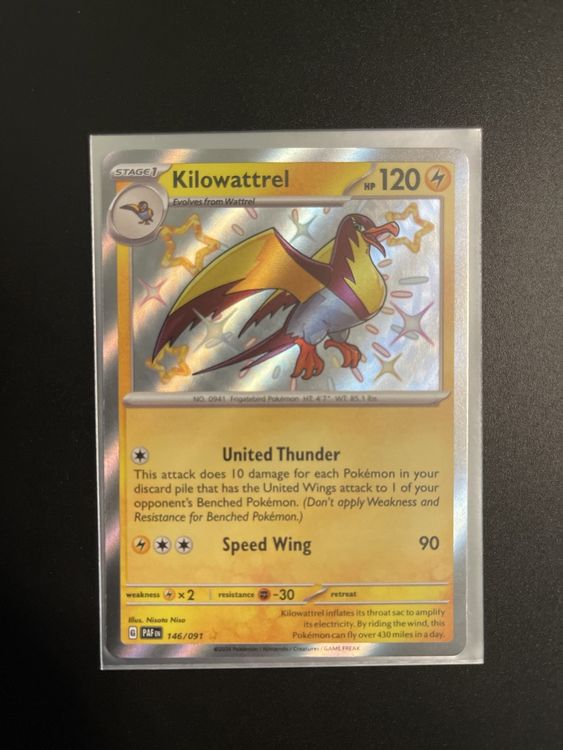 Kilowattrel baby shiny Paldean Fates EN | Kaufen auf Ricardo