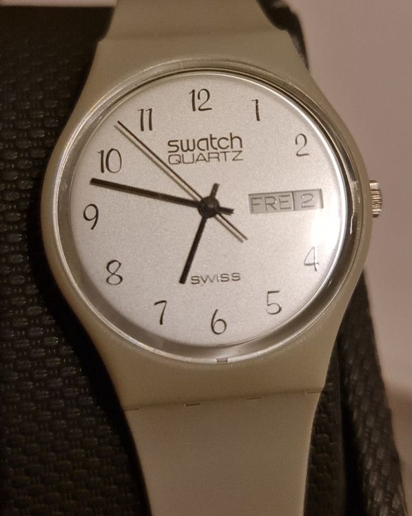 SWATCH first model-1983 GM700 D 851 /7947 BOX PAPIER (Neu und ...