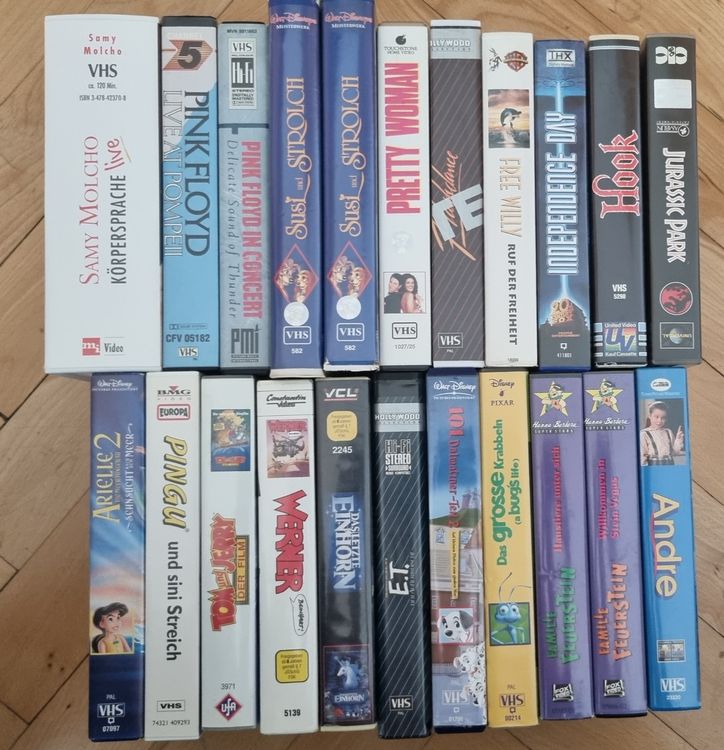 VHS Sammlung (Gebraucht) in Grenchen für CHF 1 – mit Lieferung auf Ricardo kaufen