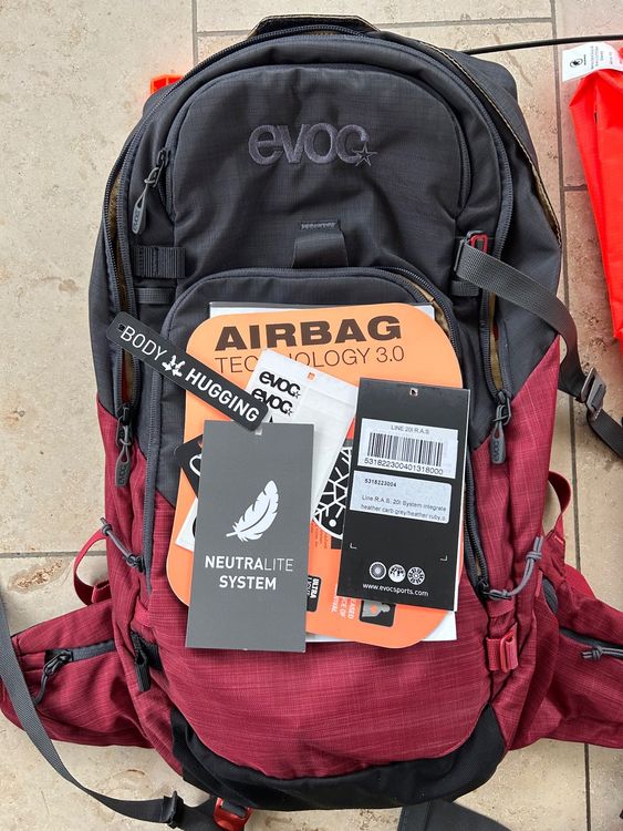 EVOC Line R.A.S. 20l mit Airbag (Gebraucht) in Zürich für CHF 250 – mit ...