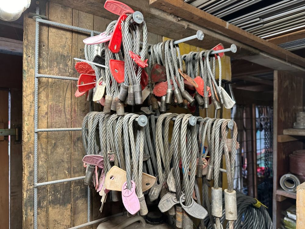 Seilschlaufen mit Gewinde, RD 14 bis RD 30, ca. 80 Stk (Gebraucht) in Oberschrot für CHF 160 ...