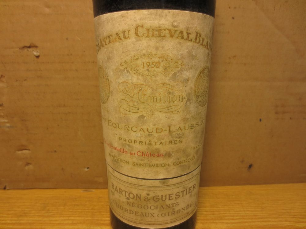 Chat. Cheval Blanc 1950 (95Pkte.) Füllst. upper mid shoulder (Neu ...