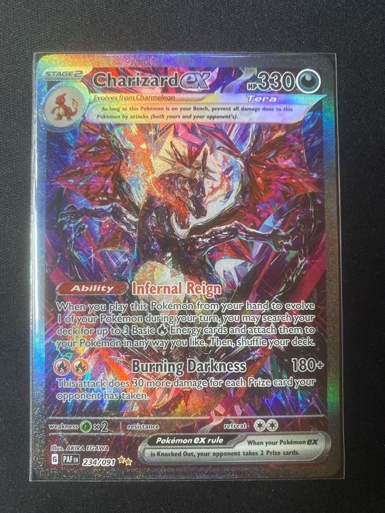 Charizard ex 234 - Glurak - Dracaufeu - Paldean Fates ab 1!! (Neu ...