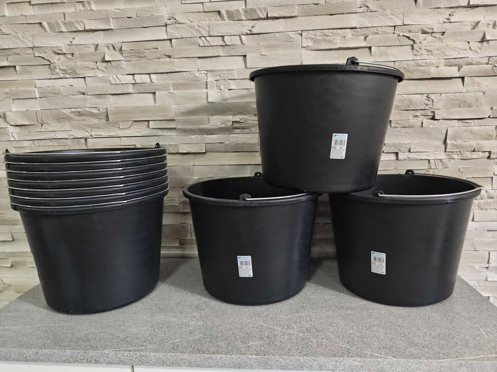 10 x Baueimer Mörteleimer Eimer Kübel Maurereimer 20 Liter (Neu (gemäss ...