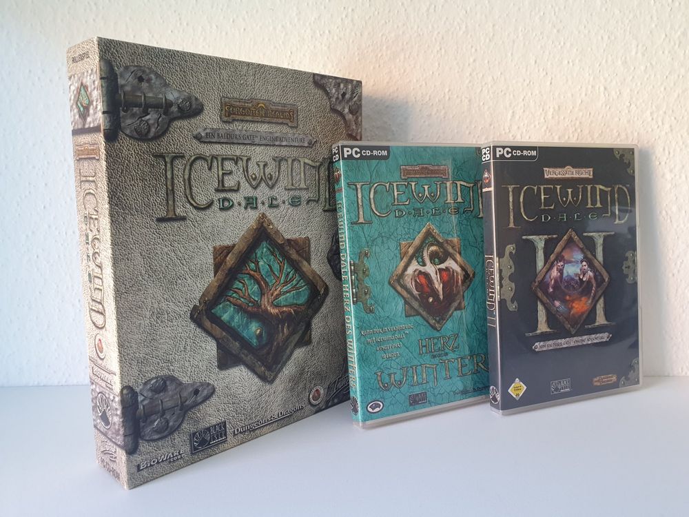 PC Games Icewind Dale Bundle (2000-2002) Big Box TOP Zustand (Gebraucht ...