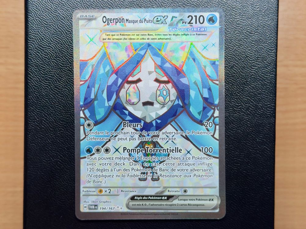 Ogerpon Masque du Puits Ex (194/167)-TWM FR - TWM 194 - EV06 (D ...