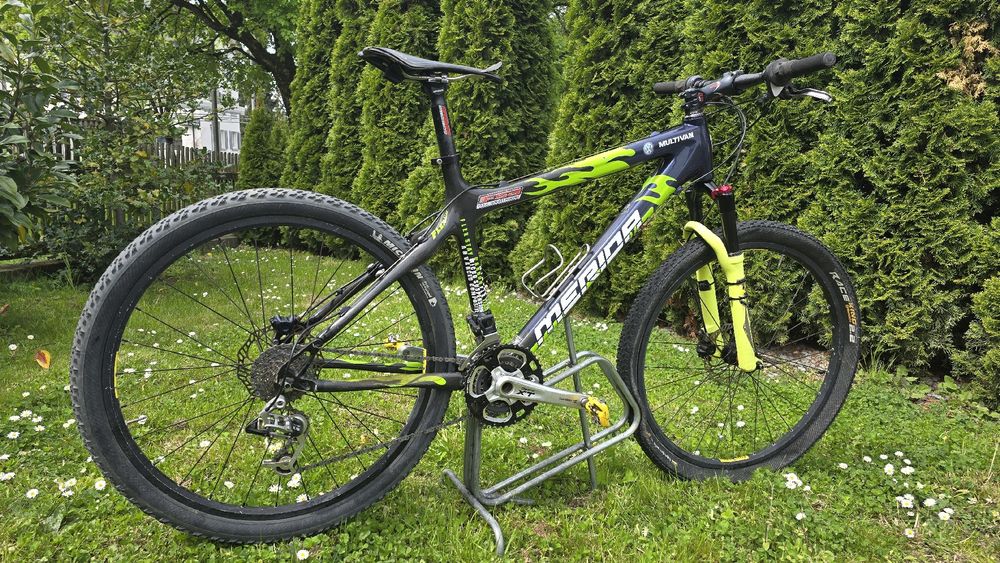 Merida MultivanCarbon-Spezialfahrrad – Shimano XT – Magura (Gebraucht ...