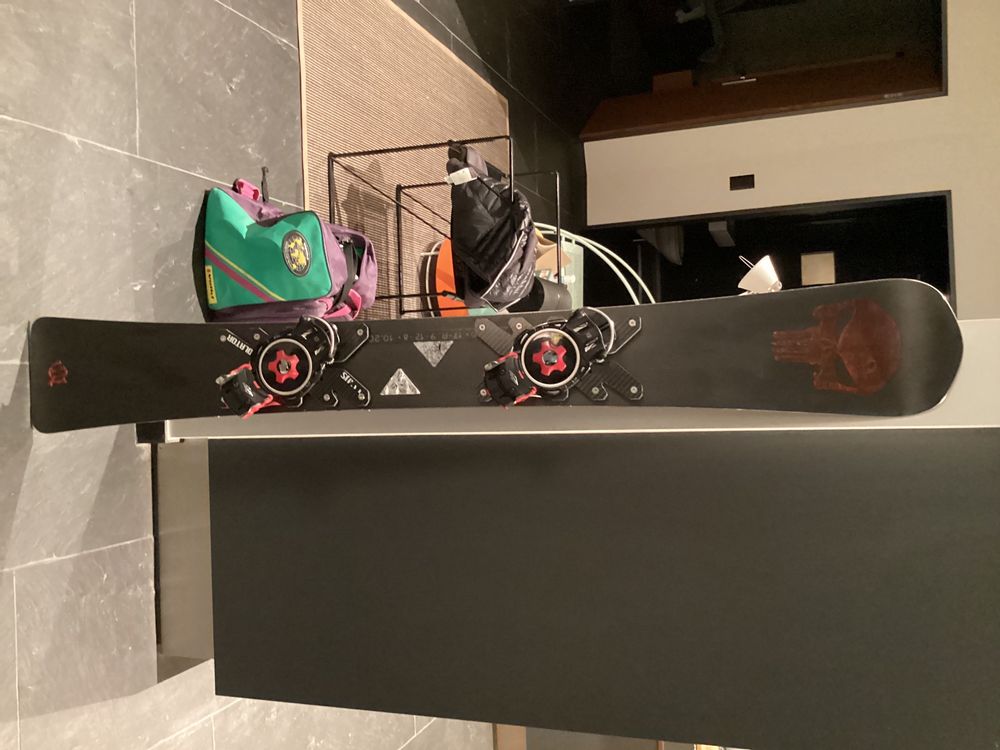 Raceboard Alpinboard in Sandwich-Bauweise, 180 x 17.5 cm (Gebraucht) in ...