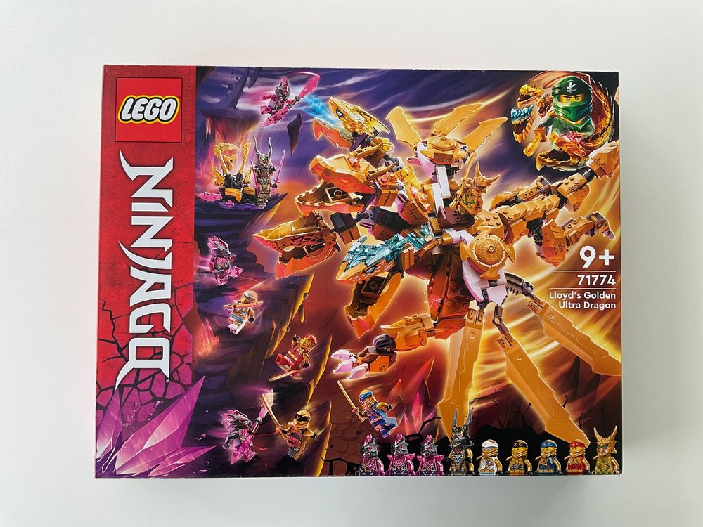 Lego 71774 Ninjago Lloyd's Golden Ultra Dragon NEU/OVP (Neu und ...