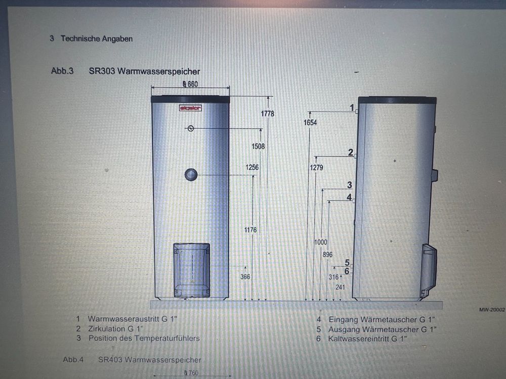 Boiler Elcalor 300 Liter Elektro und Wärmetauscher Neu (Neu und ...