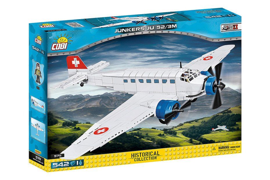 Neu: Junkers JU 52 (Tante Ju) Klemmbausteine wie Lego (Neu und ...