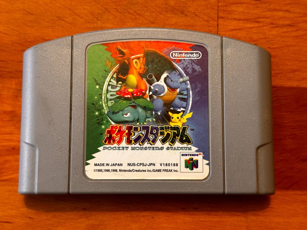 Nintendo 64 N64 Jap: Pokemon Stadium Pocket Monster Stadium (Gebraucht ...