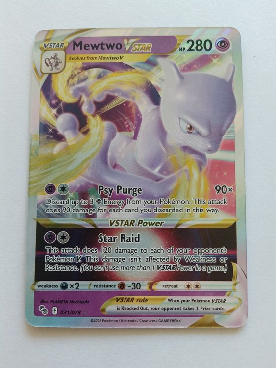 Mewtwo V Star - Pokemon Go | Acheter sur Ricardo